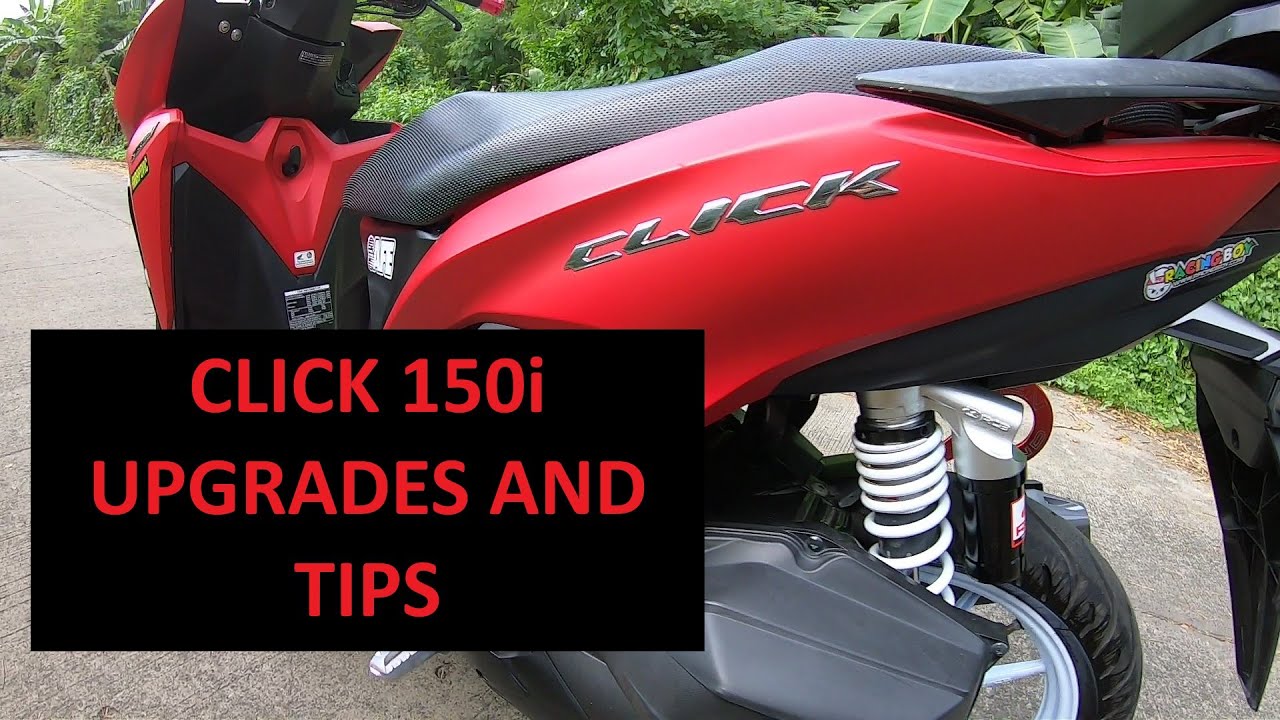 Click 150i Upgrades and Tips - YouTube