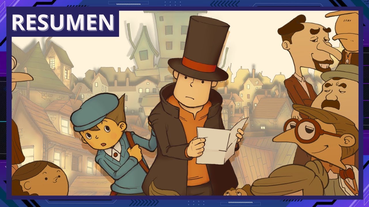 El Profesor Layton y la Villa Misteriosa - ¡El EXTRAÑO PUEBLO de los ...