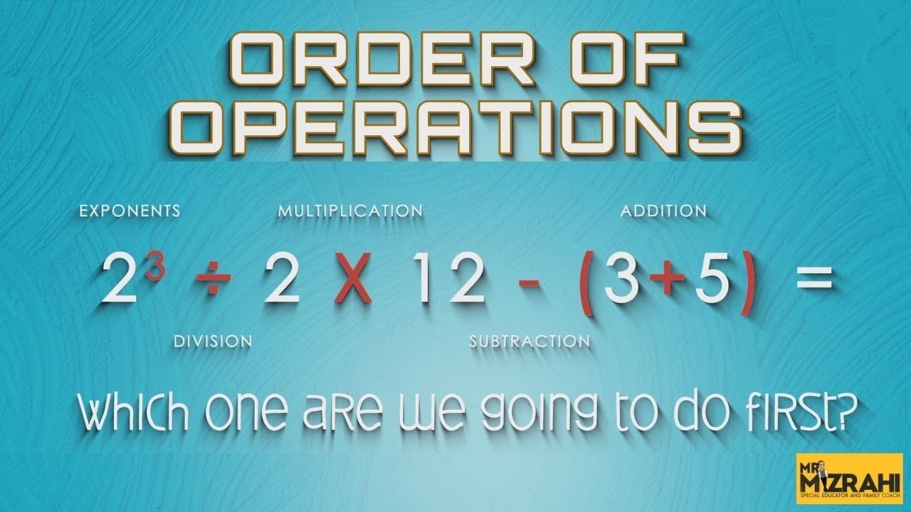 ORDER OF OPERATIONS BEDMAS Math With Mr Mizrahi YouTube order-of-operations-bedmas-math-with-mr-mizrahi-youtube