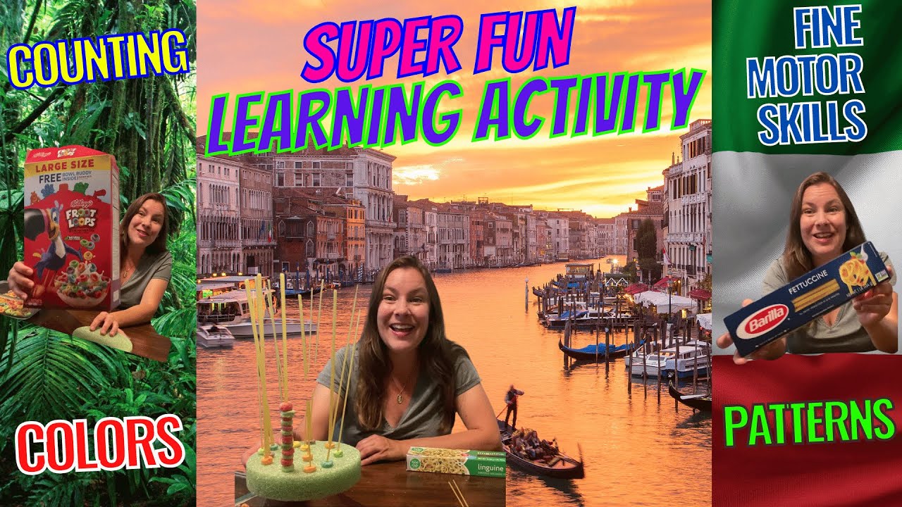 Awesome Kids Learning Activity | Learn Numbers Colors Patterns | Preschool Activities - YouTube