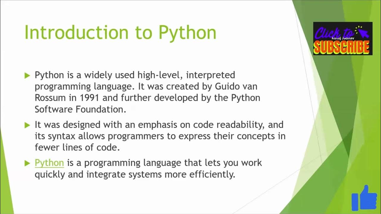 Introduction to Python | Python शिका आता मराठीत | | Coding In Marathi - YouTube