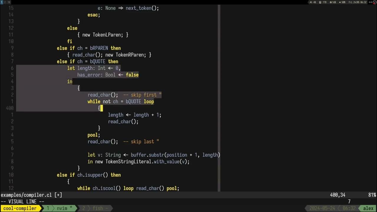 Writing a Self-Tokenizing Programming Language From Scratch | Coding Day 111 - YouTube