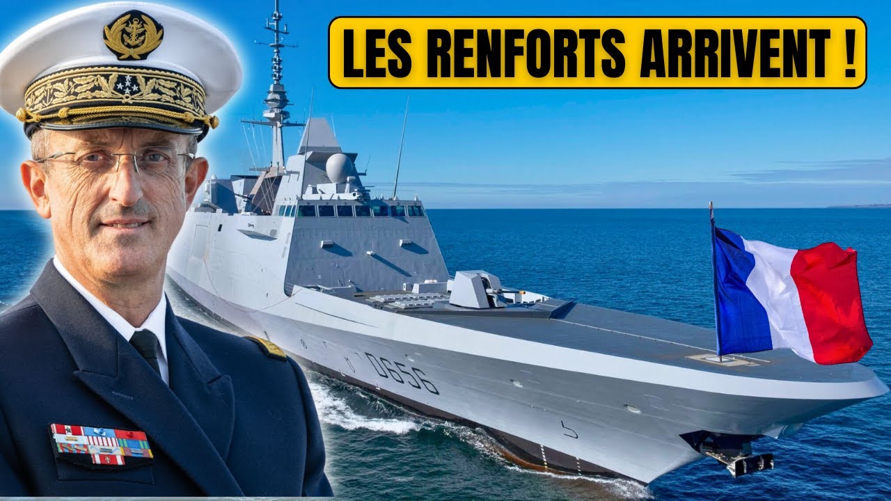 Renforcement militaire Français en mer Rouge avec sa nouvelle frégate ...