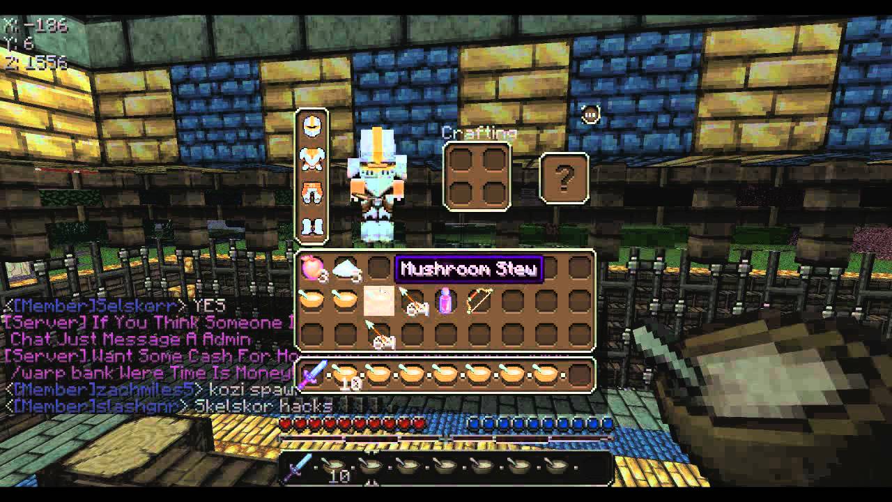 Minecraft Server: MC Raiders Instant Pvp - YouTube