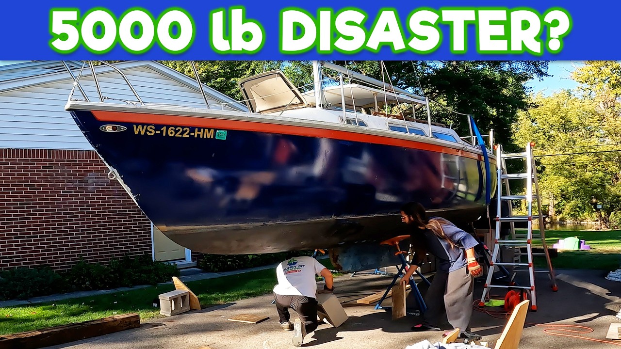 The MOST DANGEROUS Boat Project Yet... How Did We Do It? - YouTube