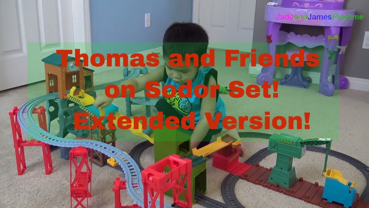 Train toys Thomas and Friends : TRACKMASTER ON SODOR SET FOR LIL' BOY ...