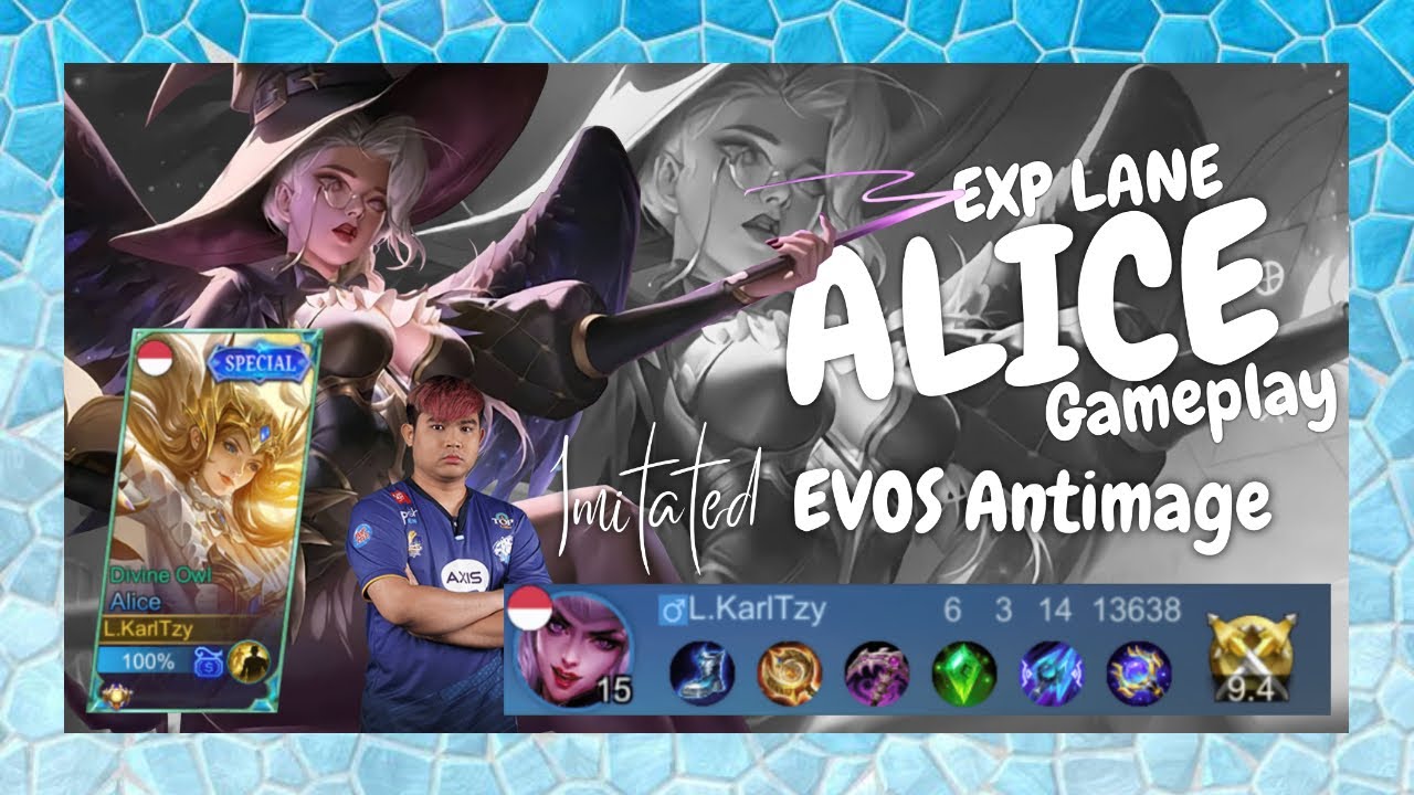 I imitated Antimage using Alice at EXP Lane - YouTube