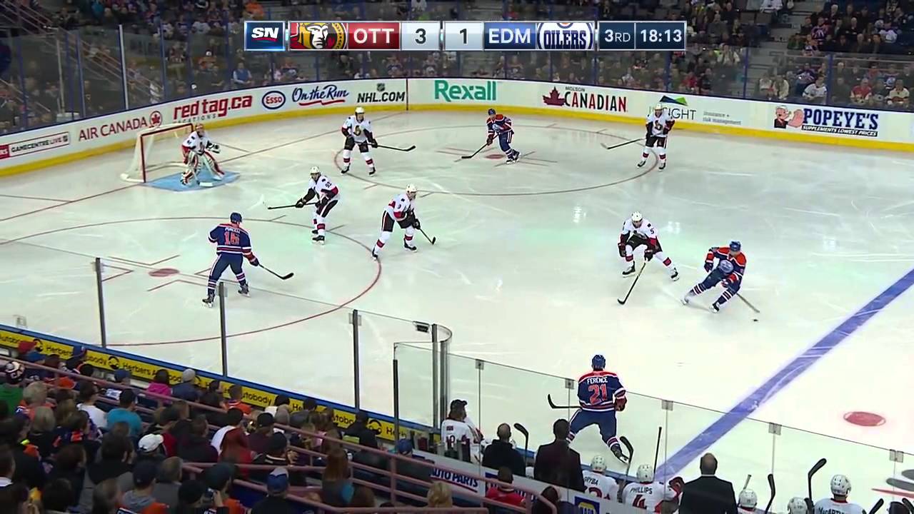 NHL 2014 11 13 Ottawa Senators vs Edmonton Oilers - YouTube