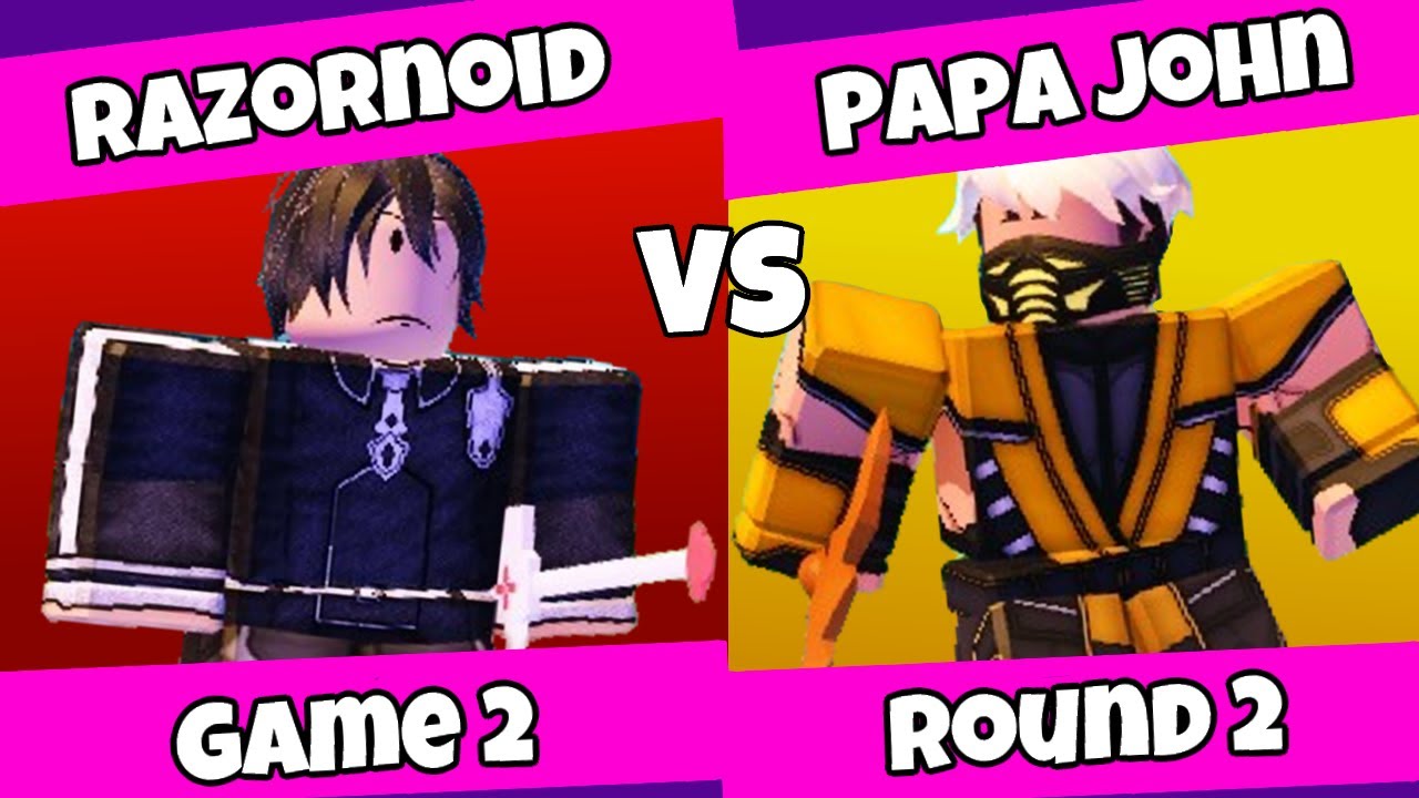 GAME 2 ROUND 2 Razornoid(Ryan) VS Papa John(Gunso) ENCOUNTERS ...