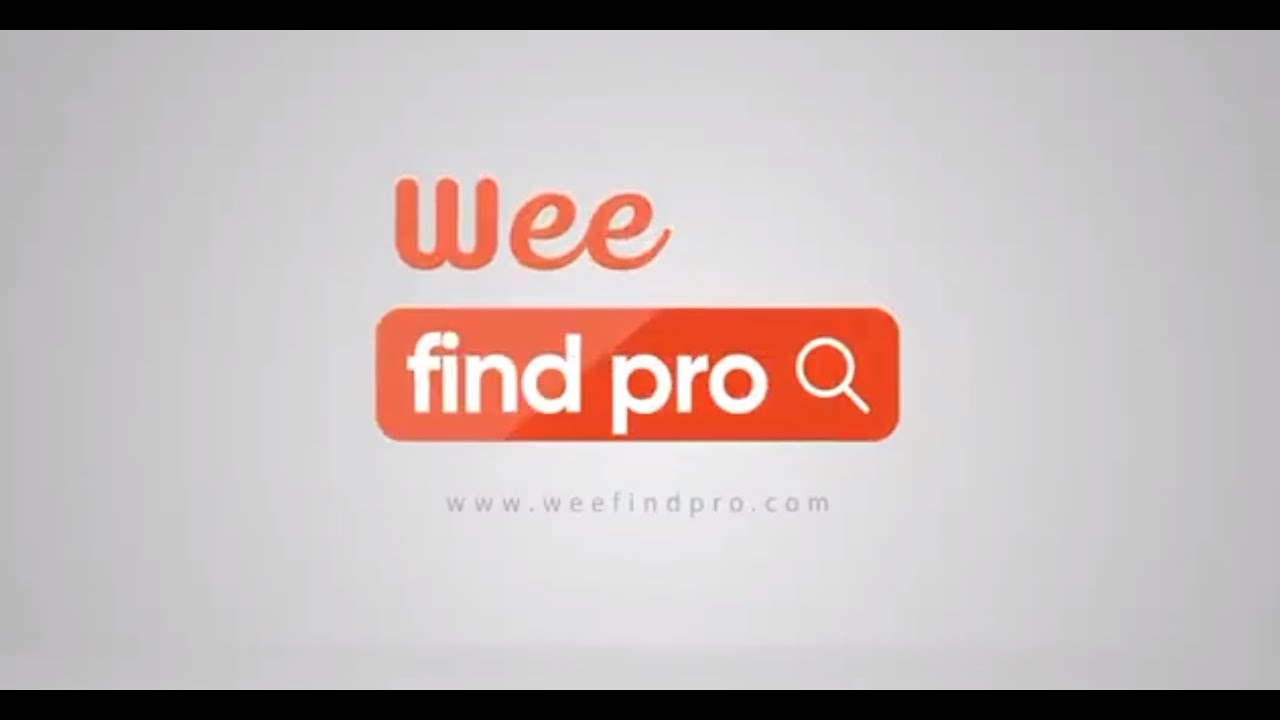 Wee Find Pro - YouTube