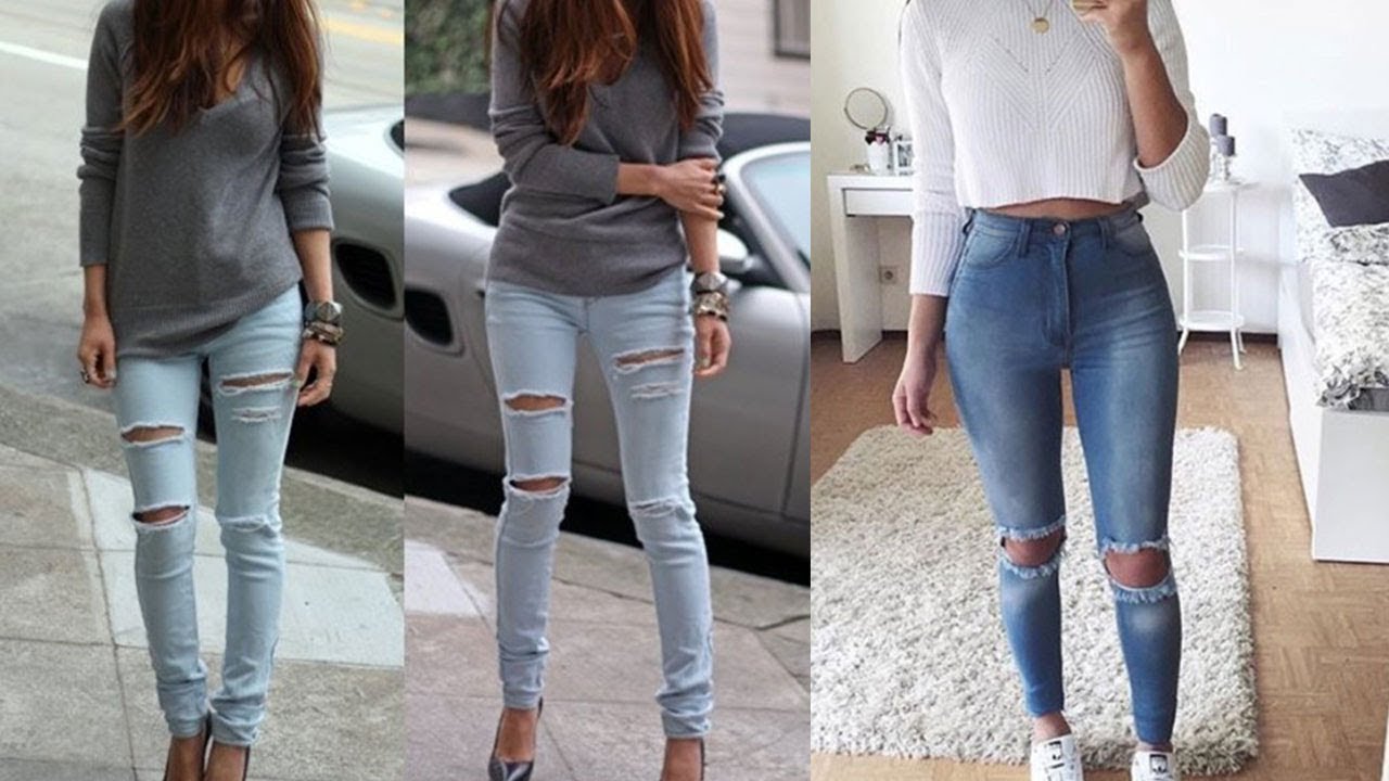 Latest Jeans Design for Girls 2017 | JJ Collcetion - YouTube