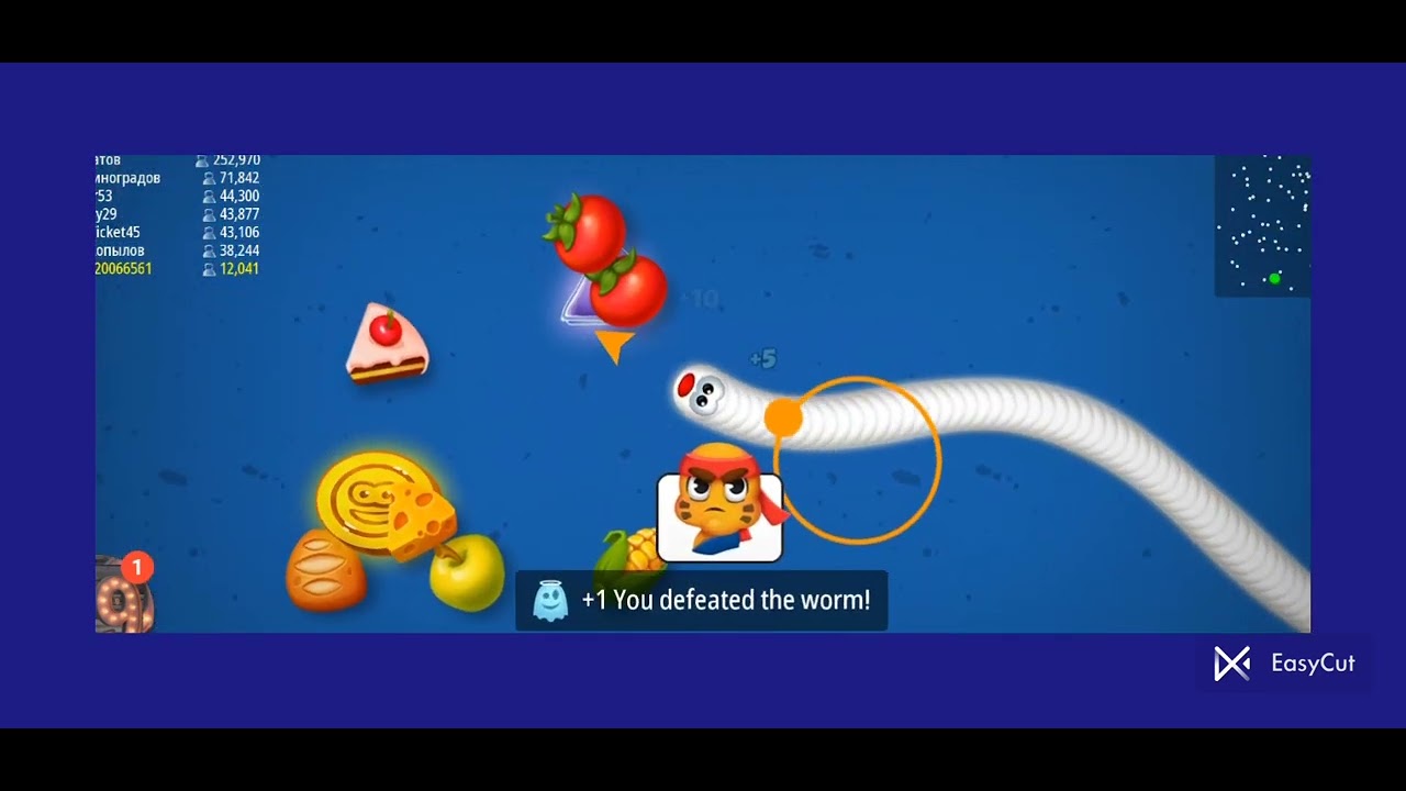 worms zone challenge #3@marymixchannel - YouTube