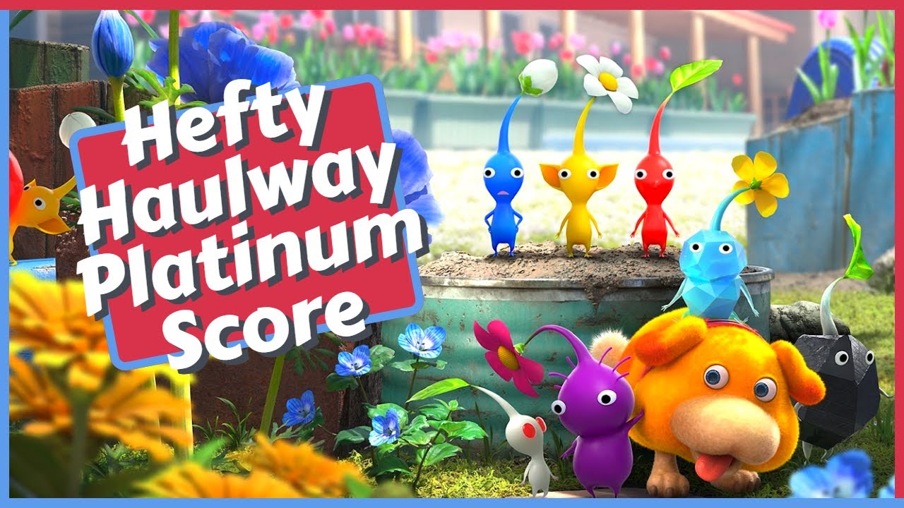 Hefty Haulway Platinum Score in Pikmin 4 - YouTube