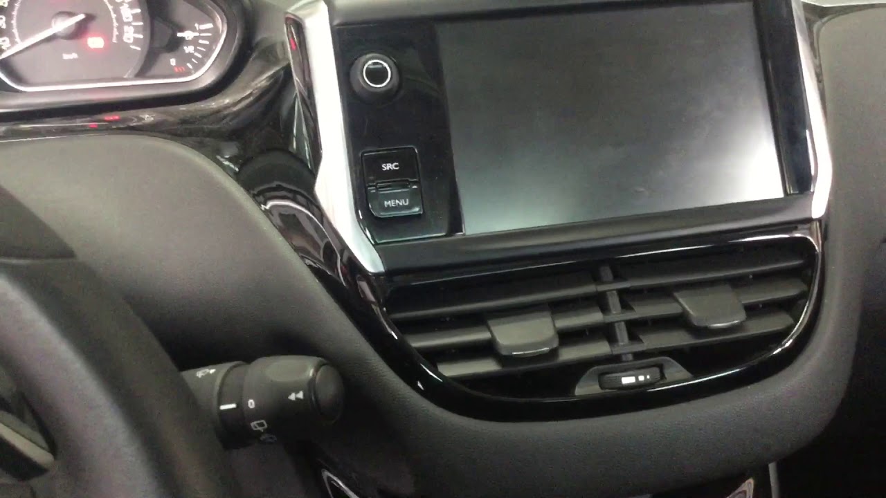 Peugeot 208 2016 Rear Camera - YouTube