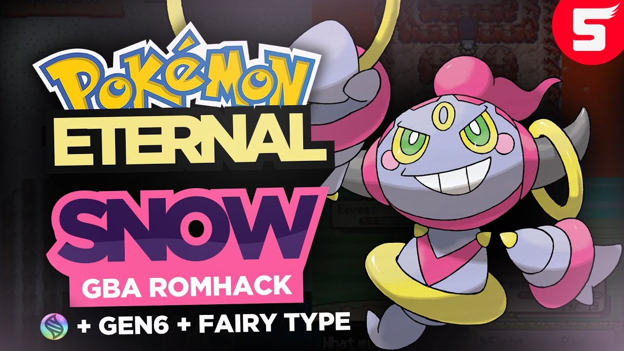 Pokemon Eternal Snow: GBA Rom Hack With Mega Evolution, 3 Regions ...