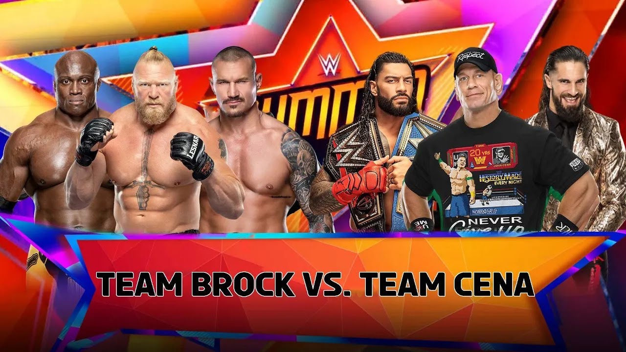 Team Brock Lesnar Vs Team John Cena 3V3 WWE 2K23 GAMEPLAY - YouTube