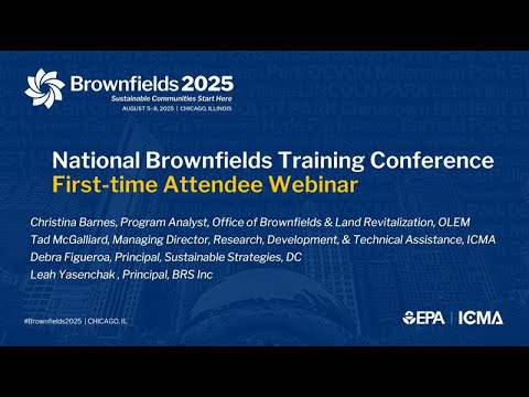 Brownfields 2025 First-Timers Webinar - YouTube