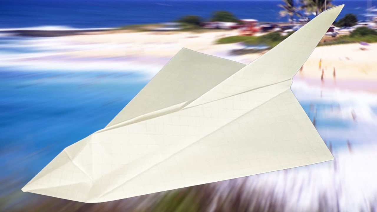 How to make a 3D Paper Airplane "SUPER SHUTTLE Ⅱ" [Tutorial] | Takuo ...