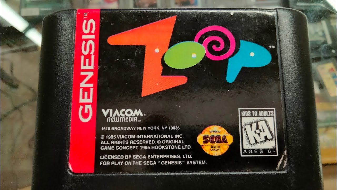 Zoop sega genesis - YouTube