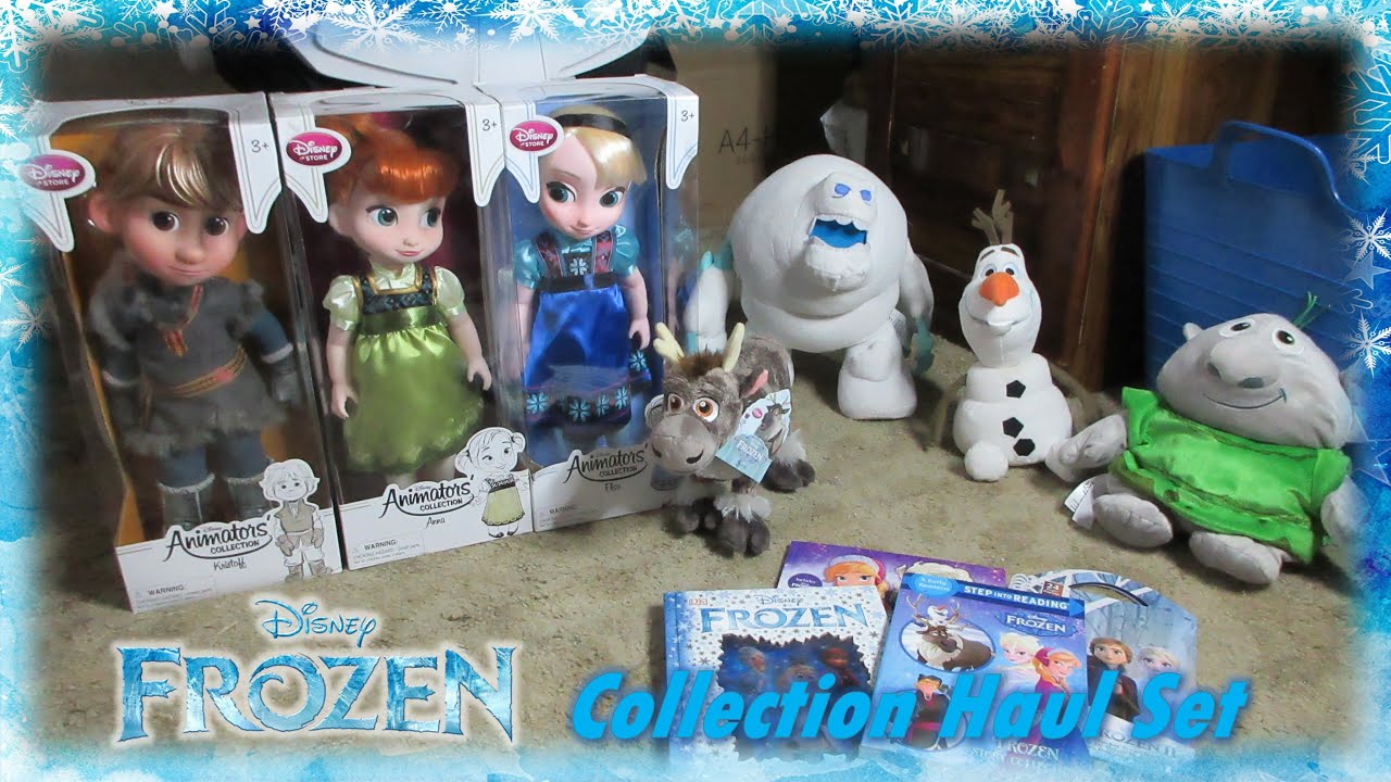 Disney Frozen Collection Haul Review - YouTube