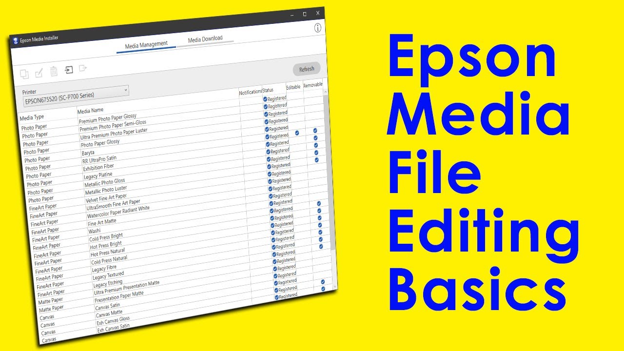 Editing Basics - How to Edit Epson Media Files / Epson Media Installer ...