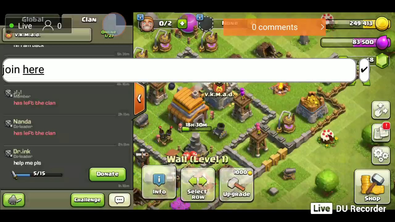 coc base receive give your tag - YouTube
