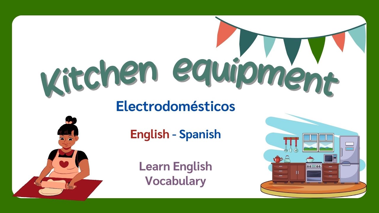 Kitchen equipment-Electrodomésticos, Aprende vocabulario inglés de ...