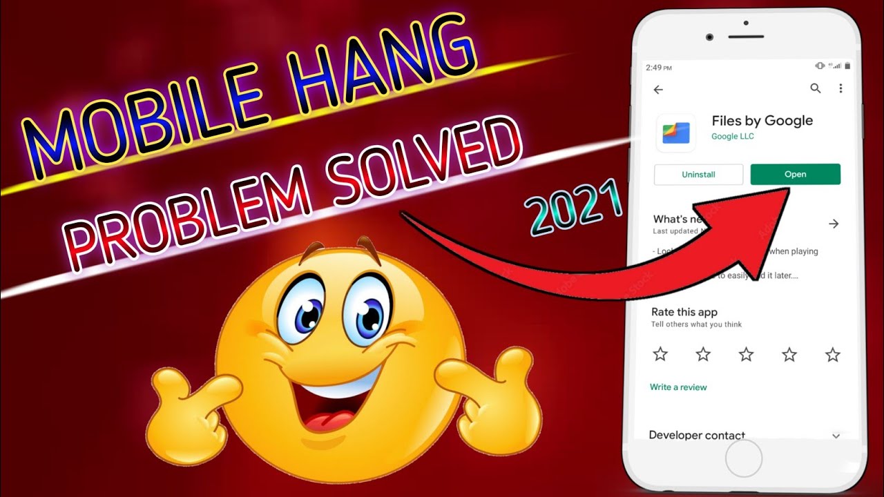 Mobile Hang Problem Solved/Android share - YouTube