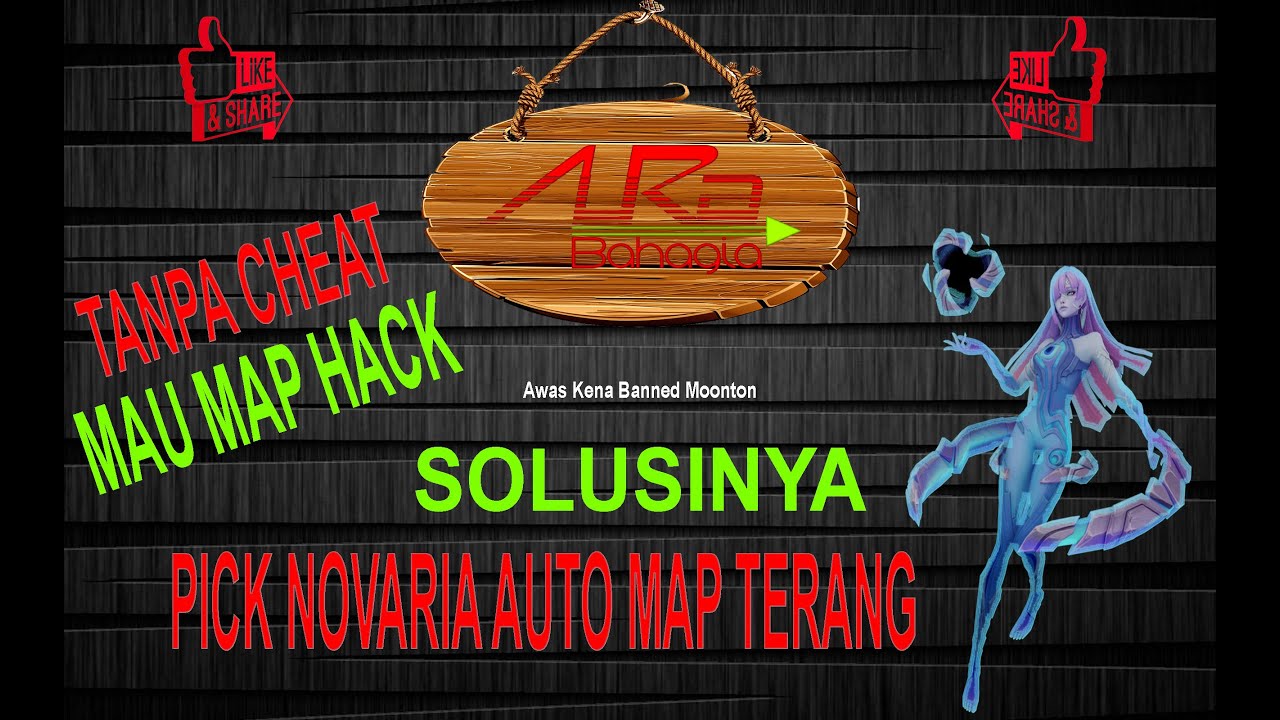 KITA MAP HACK DULU GUYS | JAJAL HERO BARU NOVARIA - YouTube