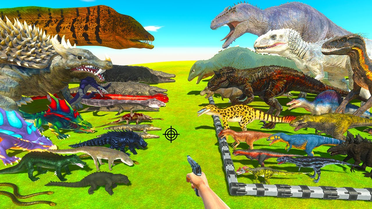 Fps Avatar Rescues Carnivore Dinosaurs and Fights Reptiles - Animal ...