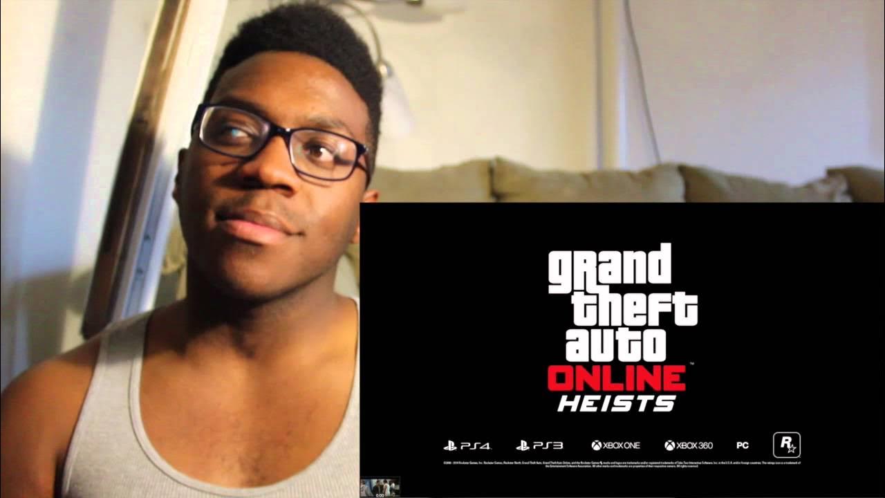 GTA 5 Online Heist Gameplay REACTION YouTube gta-5-online-heist-gameplay-reaction-youtube