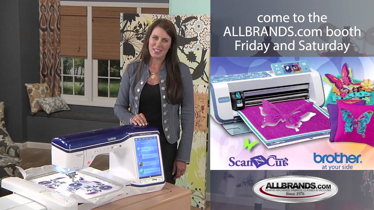 Angela Wolf Presents the Brother Scan-N-Cut - YouTube