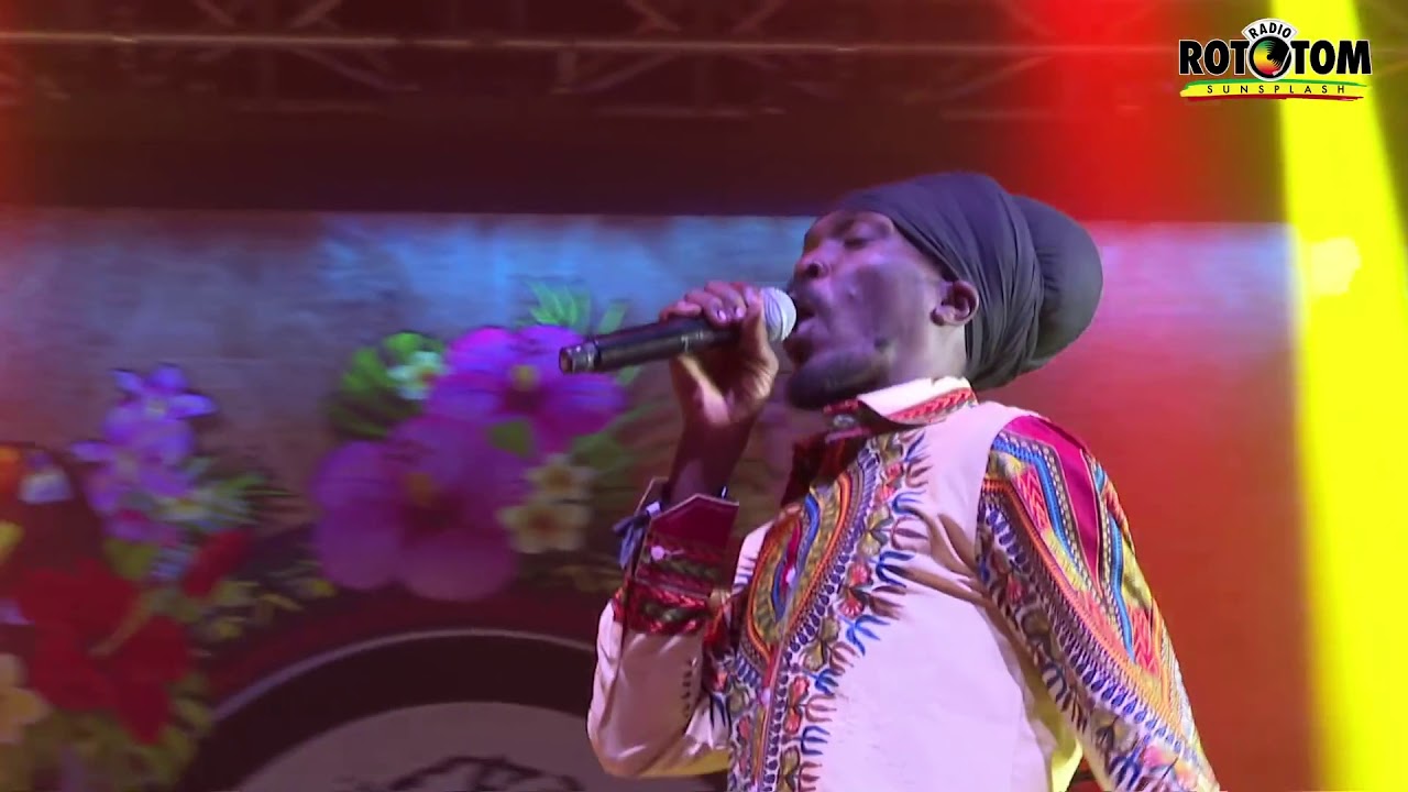 ANTHONY B starts his show singing POLICE @ Rototom Sunsplash 2019 - YouTube