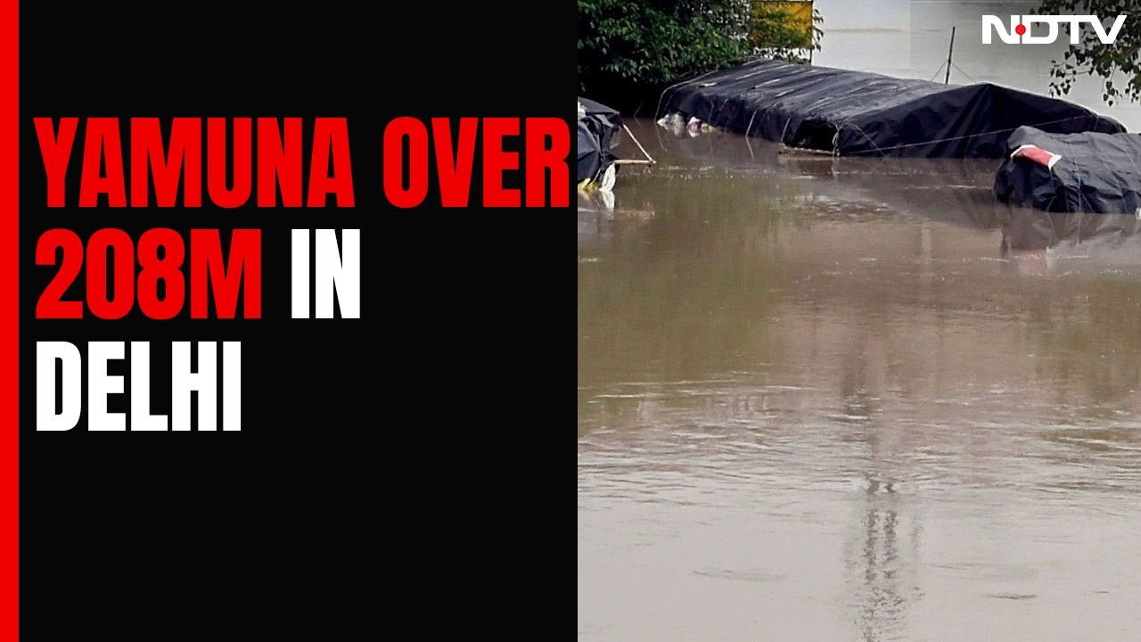 Delhi Rainfall | Yamuna Level In Delhi Rises Further - YouTube