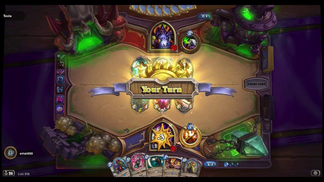 Hearthstone Tavern Brawl Gameplay - YouTube