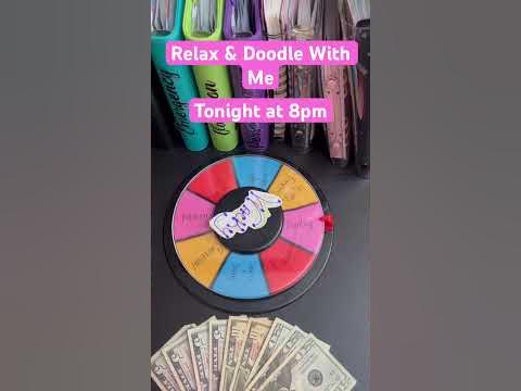 Relax and Doodle with Me | live Wild Wacky Wednesday | Calm & Relaxing ...