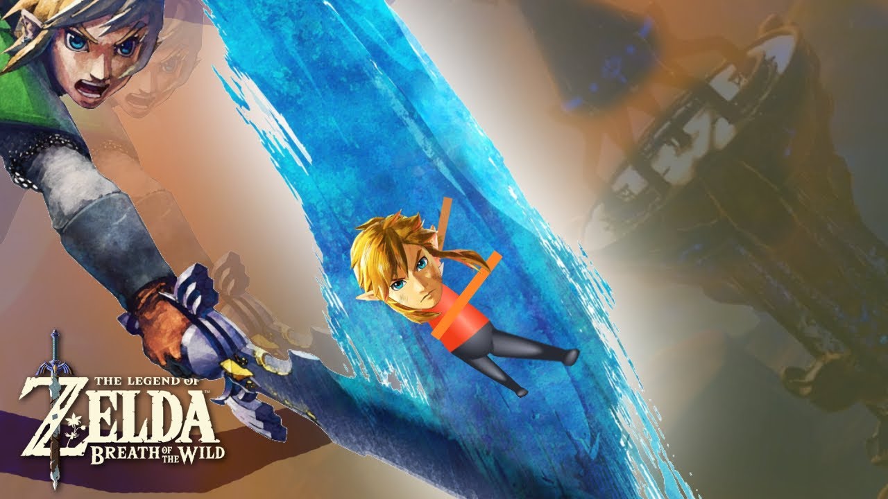 Link's Huge Fall is the Best Forever Fall Ever! - YouTube