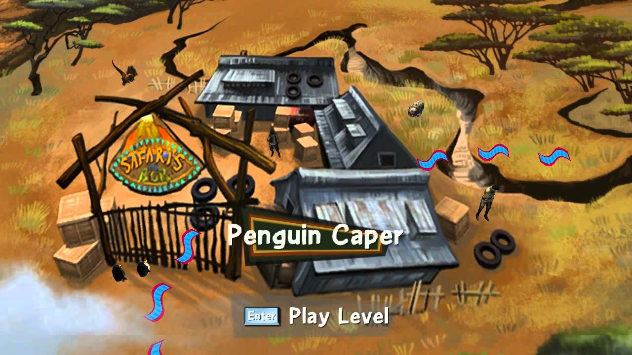 Madagascar 2 Escape Africa Walkthrough PC - Part 18 - Collected 60 ...