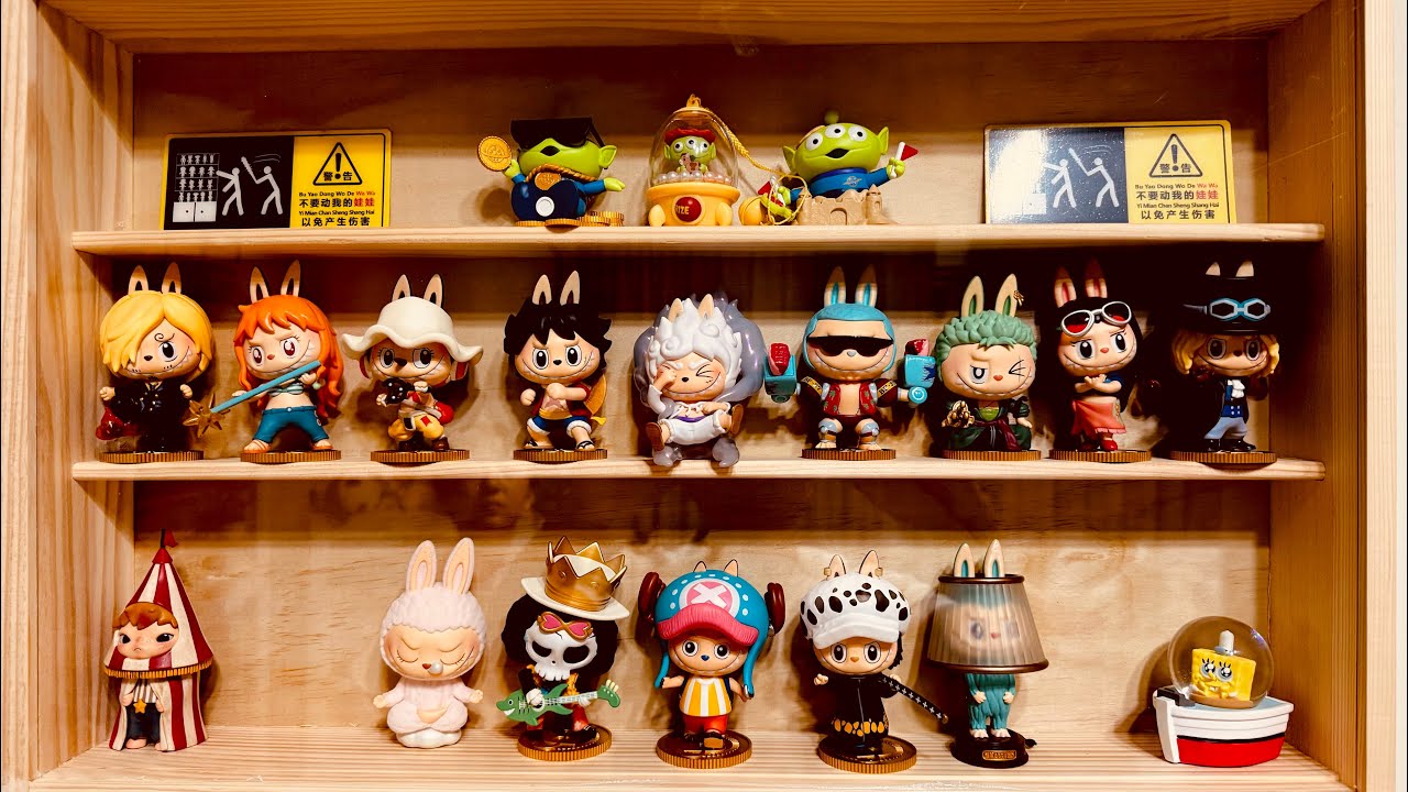 POPMART Lapupu航海王聯名公仔開箱 - YouTube