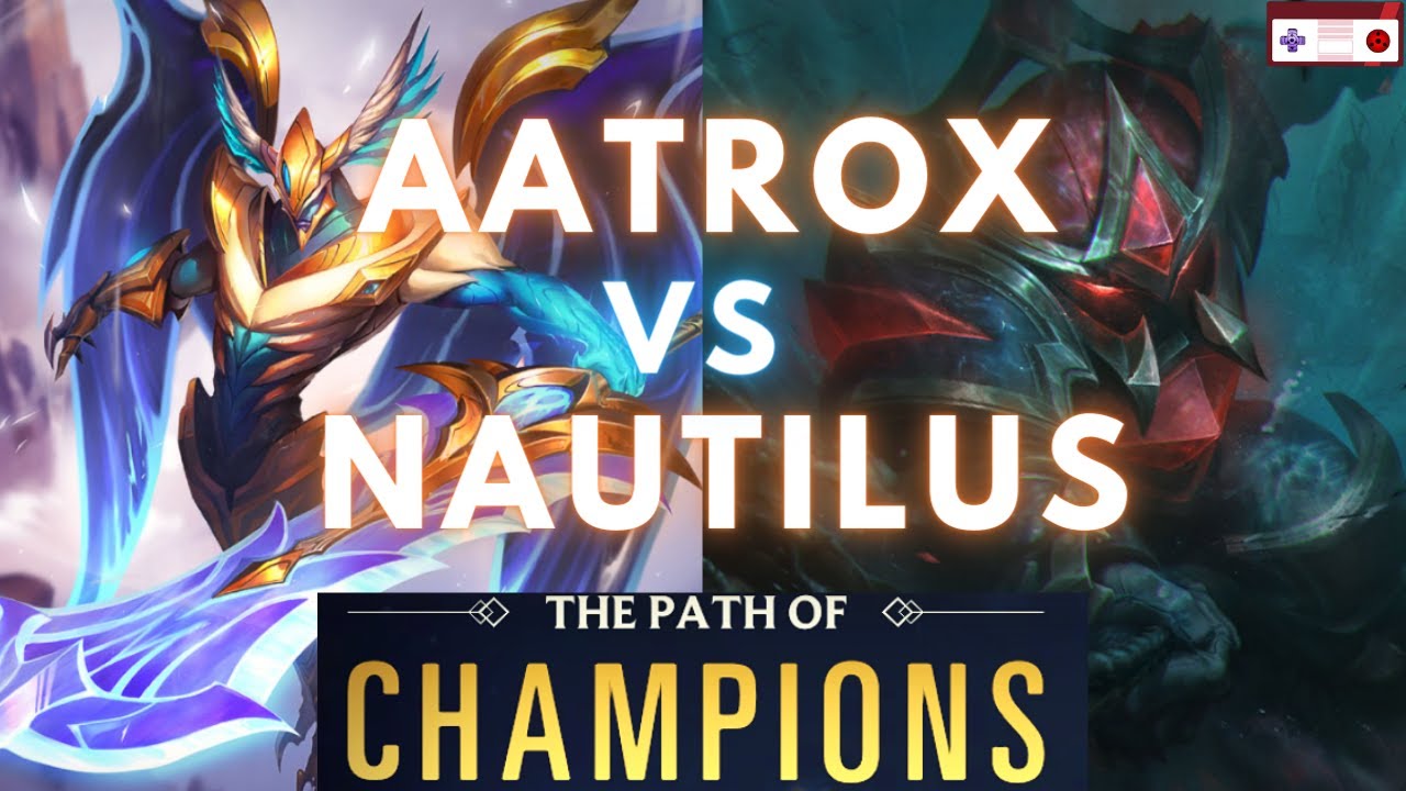 AATROX"S debut in POC!! How to beat Nautilus with Aatrox (1) (Full Path ...