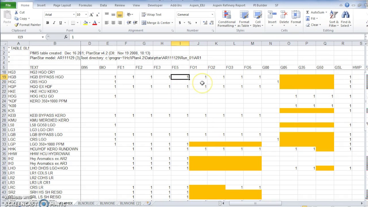 PIMS - Blending Tables - YouTube