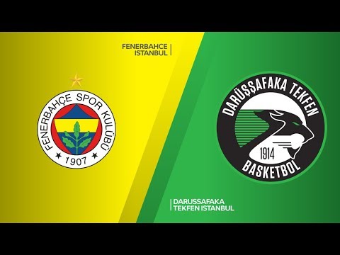 Fenerbahce Istanbul - Darussafaka Tekfen Istanbul Highlights Turkish Airlines EuroLeague RS Round 8