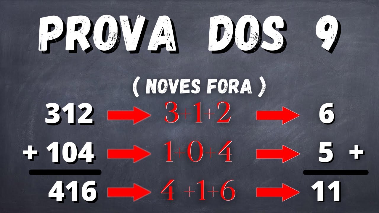 PROVA DOS NOVE - YouTube