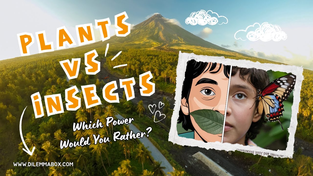 Plants vs Insects: Which Superpower Would You Choose? 🌿🐝 Would You ...