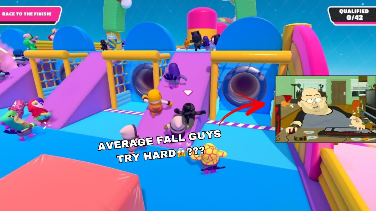 Fall Guys Players are some MEAT RIDERS (still got the dub) - YouTube