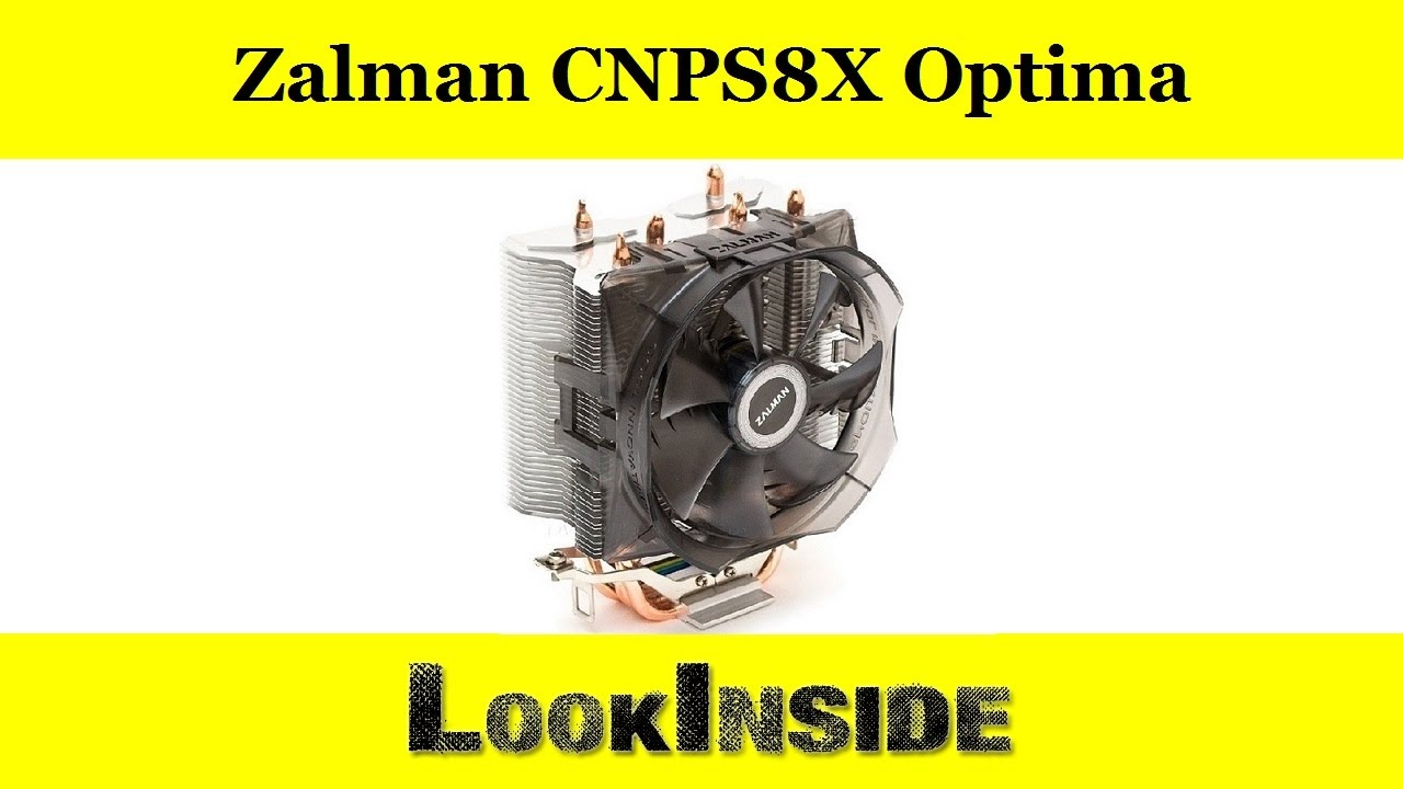 Unboxing Cooling System Zalman CNPS8X Optima - YouTube