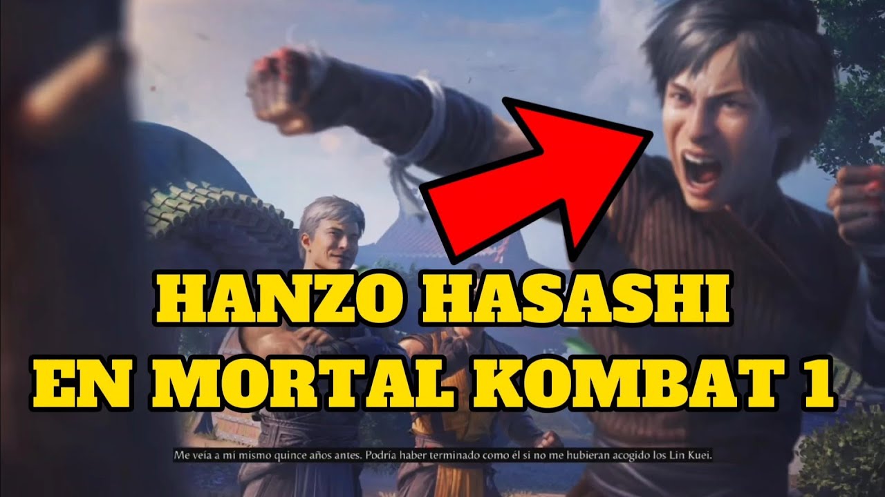 HANZO HASASHI EN MORTAL KOMBAT 1 ES CANON!!! - YouTube