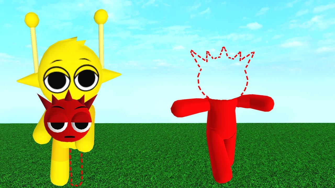 SPRUNKI PHASE 1 Lost Their Body Parts! - YouTube