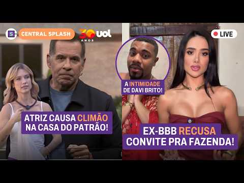 🔴 Ex-BBB recusa A Fazenda; Saory reage a suposto affair de Dudu Camargo; climão na Casa do Patrão e+