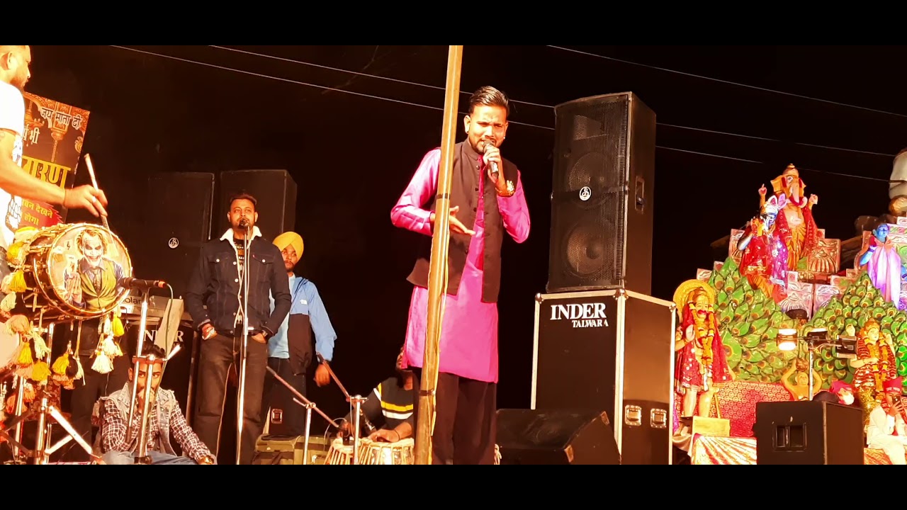 Jai Mata di#27maa bhagwati jagra#talwara#punjab#2021#Maine Market ...